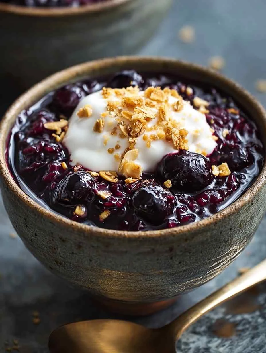 Irresistible Thai Black Sticky Rice Pudding You’ll Love