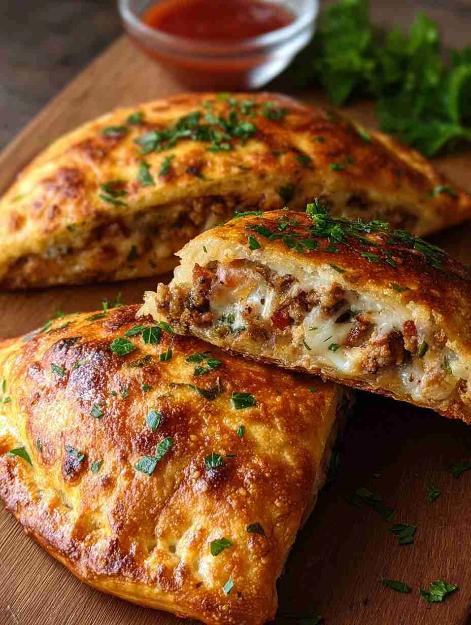 Savory High-Protein Keto Calzone: Satisfy Your Cravings Today